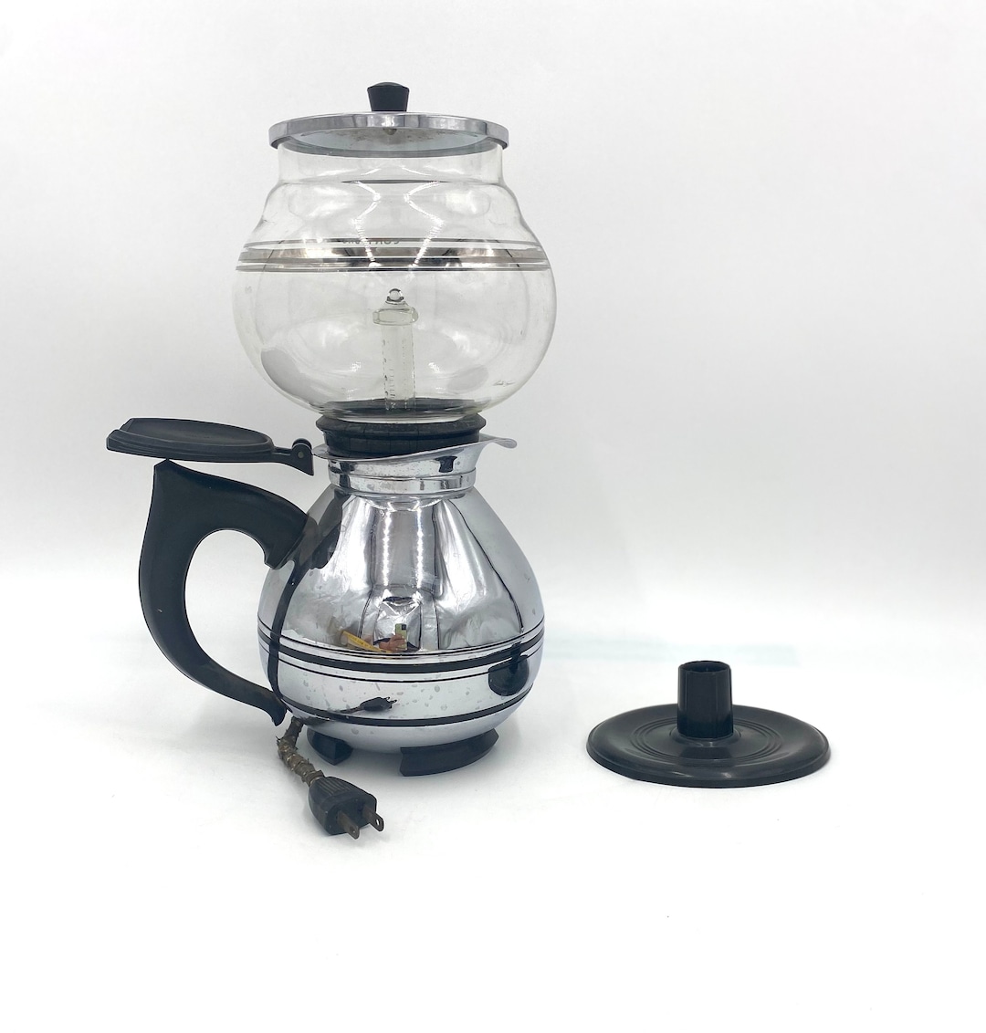 Vintage Cory Glass Vacuum Coffee Maker Pot With Glass Filter Rod. - Etsy