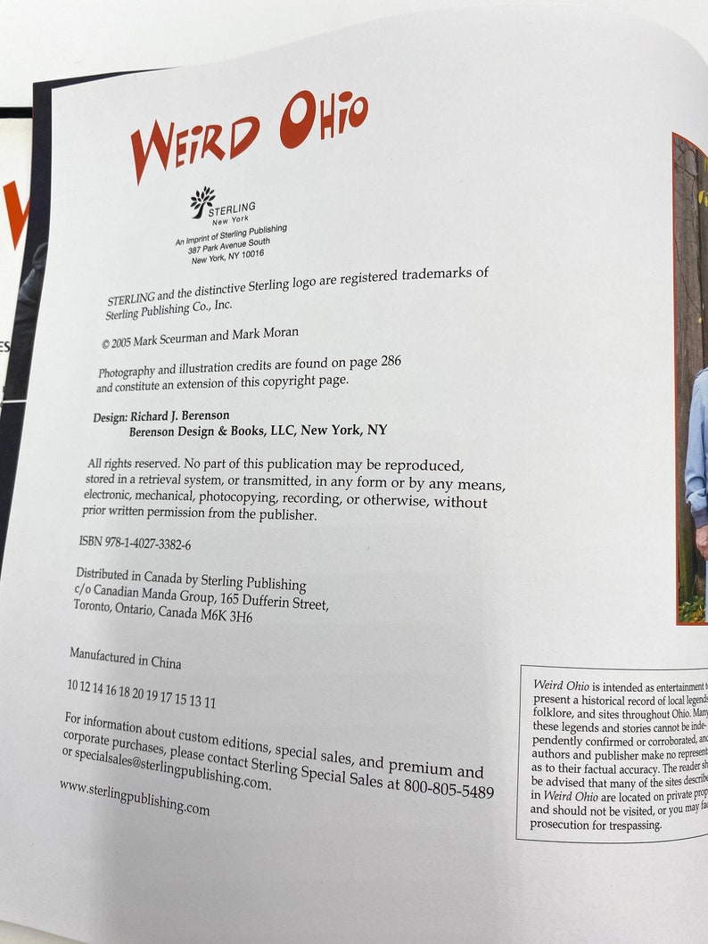 Weird Ohio Book Your Travel Guide to Ohio's Local Legends - Etsy