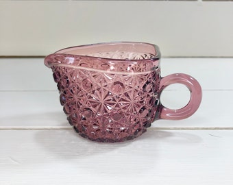 Purple Glass Creamer | Etsy