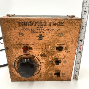 Locomotive Train Toy Train Transformer MRC Throttle Pack Model 3 HO N ...