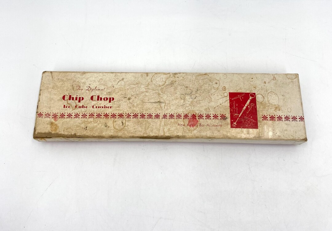 Vintage Ice Crusher Pick Chip Chop Kitchen Barware Utensil Chopper Tool ...