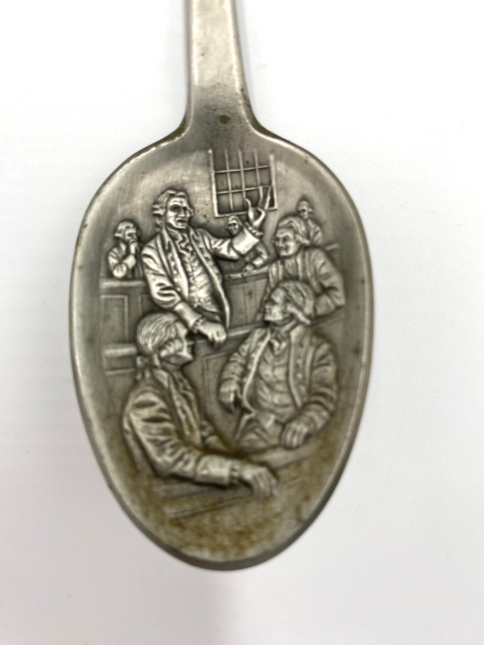 Franklin Mint Official Bicentennial Benjamin Franklin Spoon Collection ...