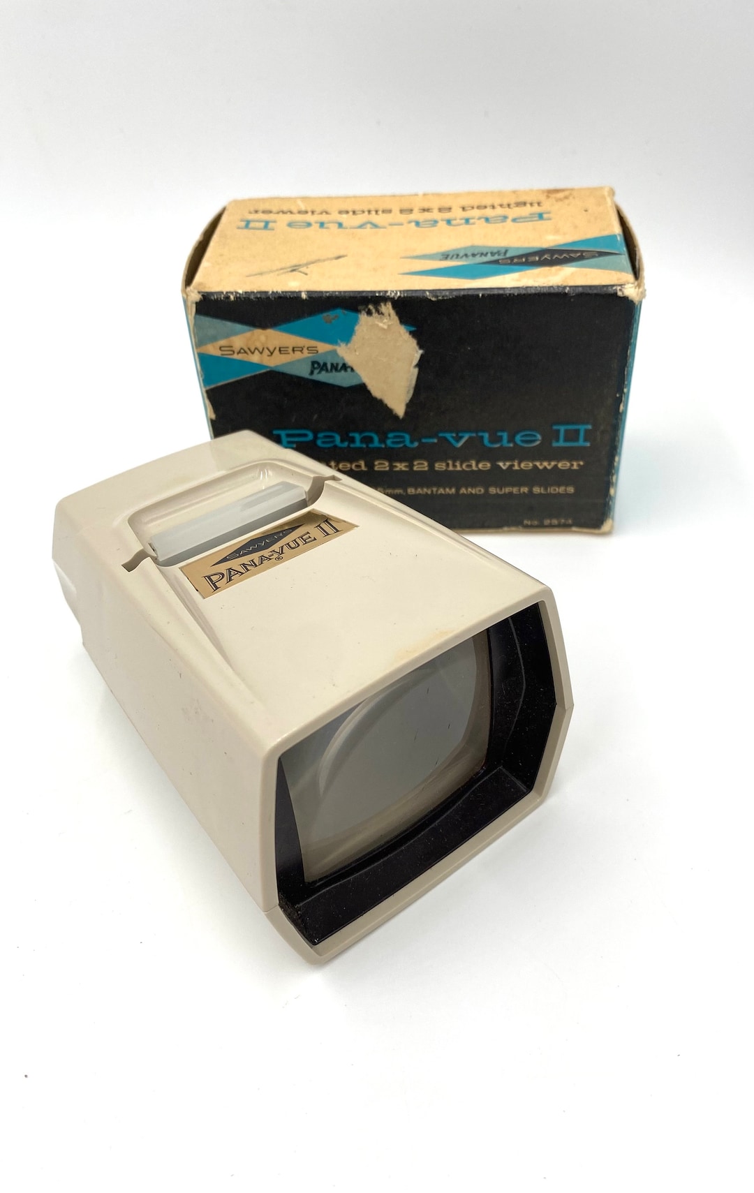 Vintage Sawyers Pana Vue II 2x2 Slide Viewer With Original Box - Etsy