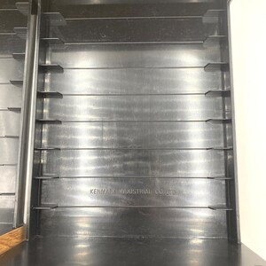 VHS Cassette Tape Holder Storage Case 2 Drawer 18 Slots Vintage Nice ...