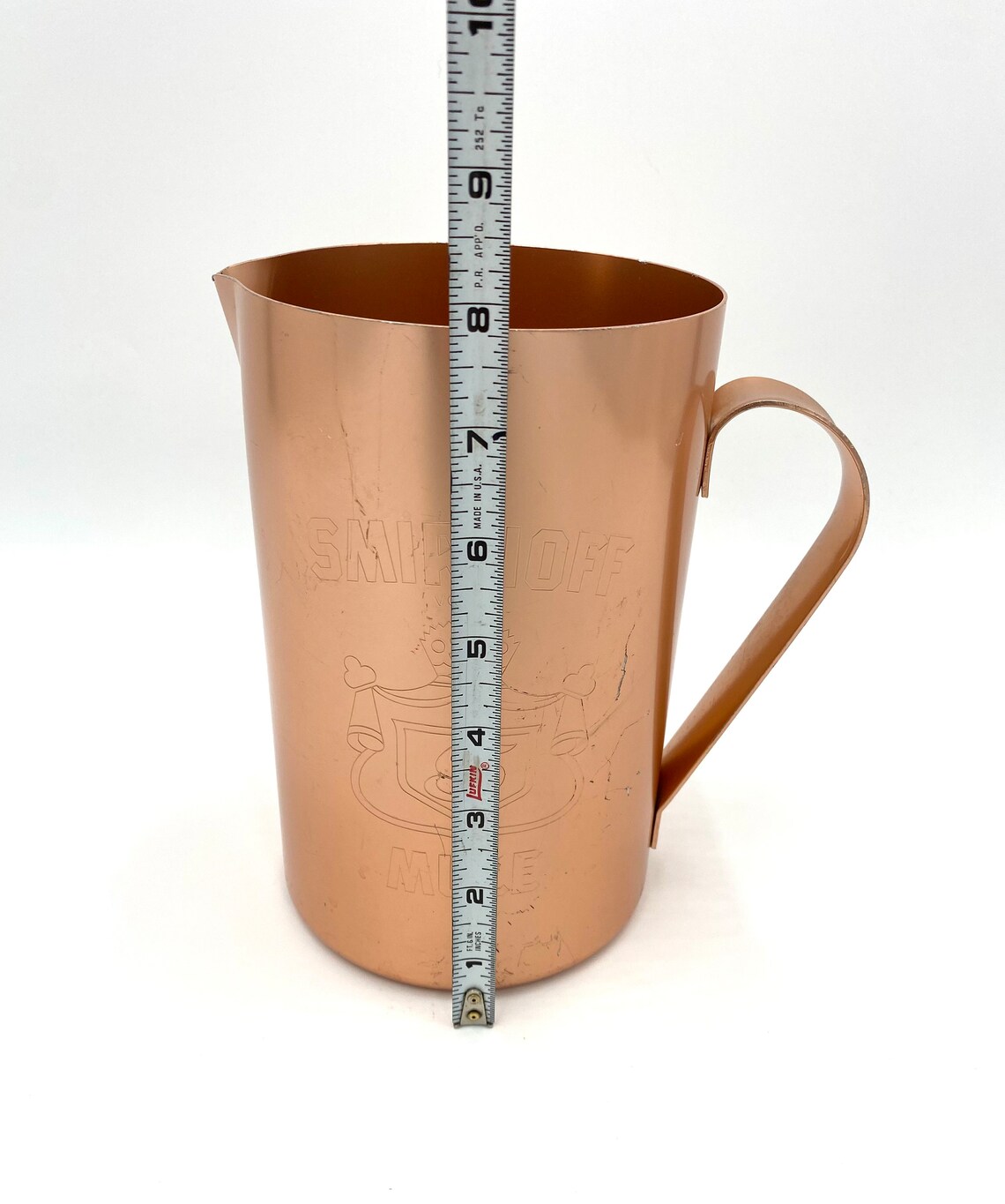 Vintage 80s Smirnoff Vodka Moscow Mule Copper Pitcher. - Etsy
