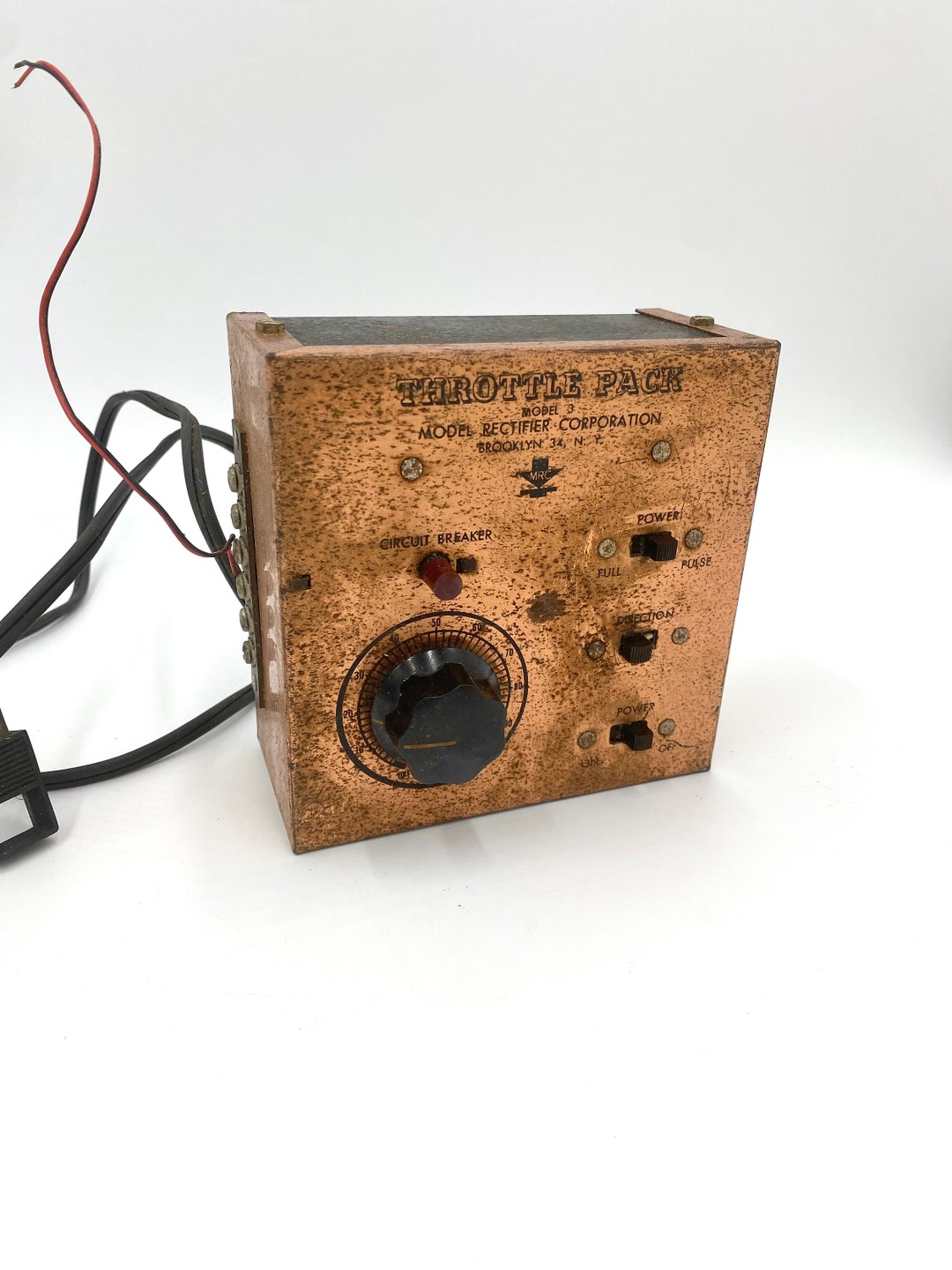 Locomotive Train Toy Train Transformer MRC Throttle Pack Model 3 HO N ...