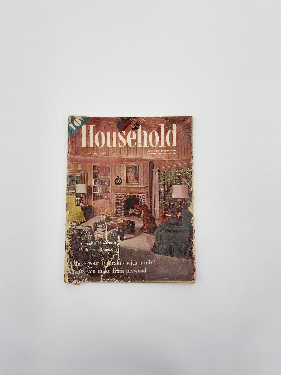Vintage Household Magazine Nov 1955 Missing Back Cover. - Etsy