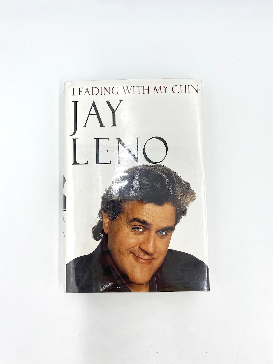 Books Comedians JAY LENO Leading With My Chin Tonight Show Comedy Stand ...
