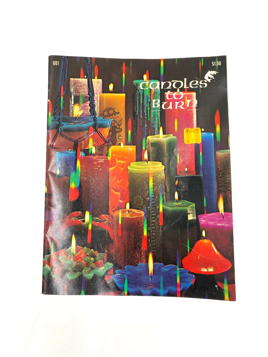 Candles to Burn How Make Candles Books Vintage Candles 1970s Retro ...