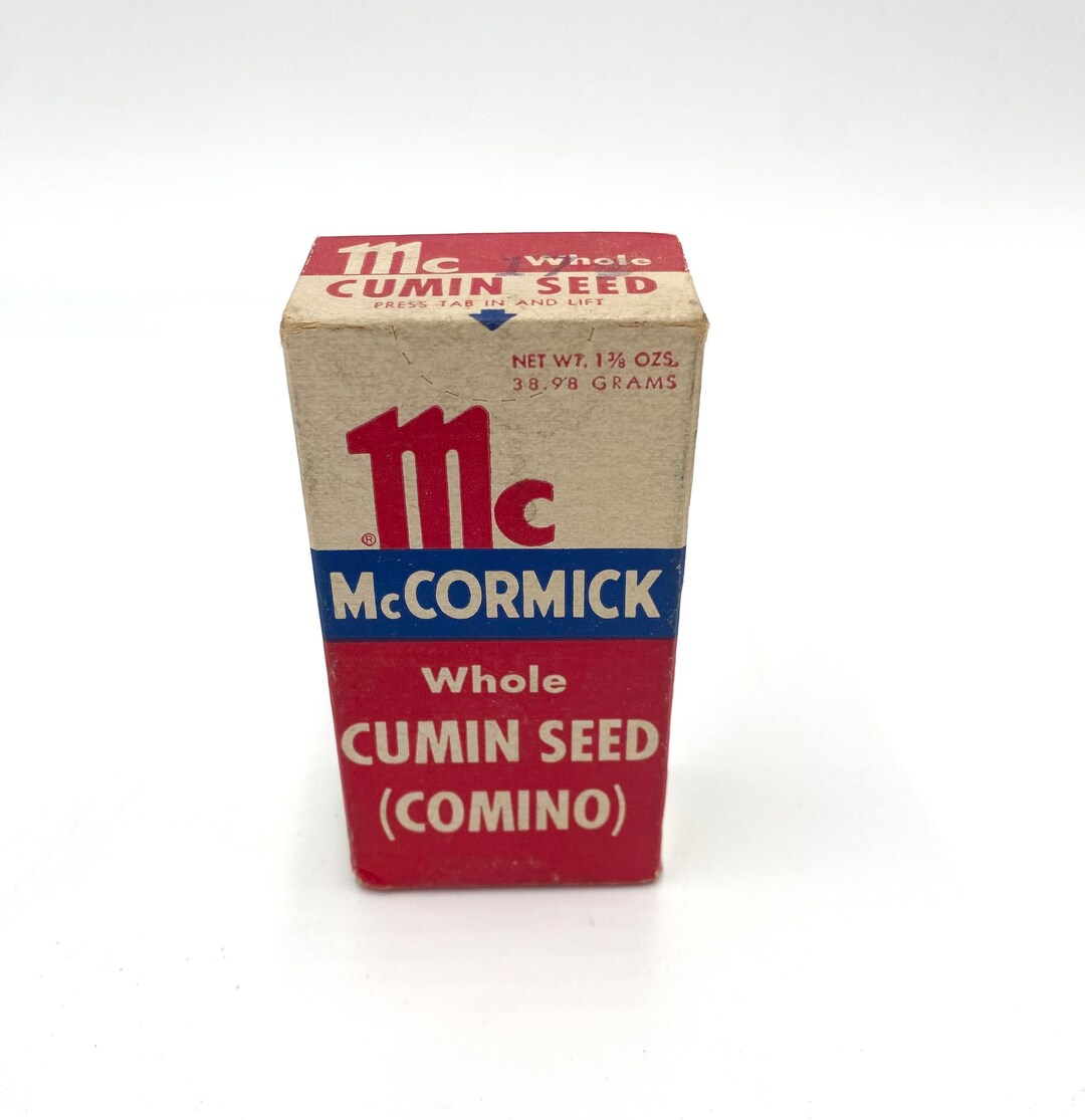 Vintage Mccormick Cumin Comino Seed Spice Box. - Etsy
