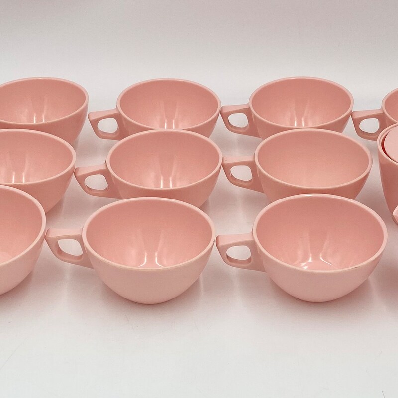 Pink Melmac - Etsy