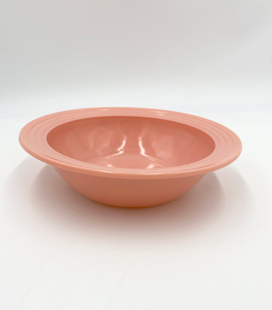Vintage Bowl Pink Hazel Atlas Moderntone Milk Glass Dish. - Etsy