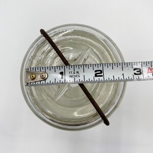 Vintage LIQUID Canning Jar Quart Size With Glass Lid and Wire Bail ...