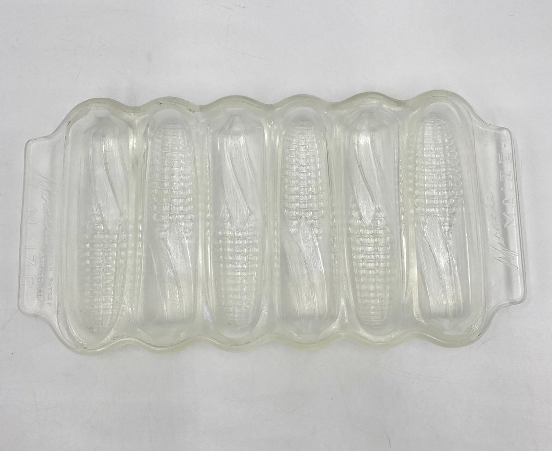 Glass Corn Bread Baking Dish Miracle Maize Cornbread Mold Baking Dish ...