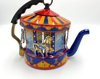 Carousel Tea Kettle - Etsy