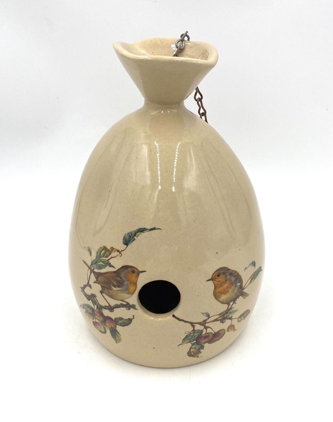 Vintage YESTERYEARS POTTERY BIRDHOUSE Marshall Texas Hand Turned - Etsy