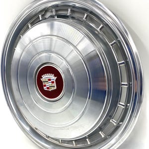 Vintage Cadillac Hubcap Wheel Cover CADDY Hubcaps 16 Inch - Etsy