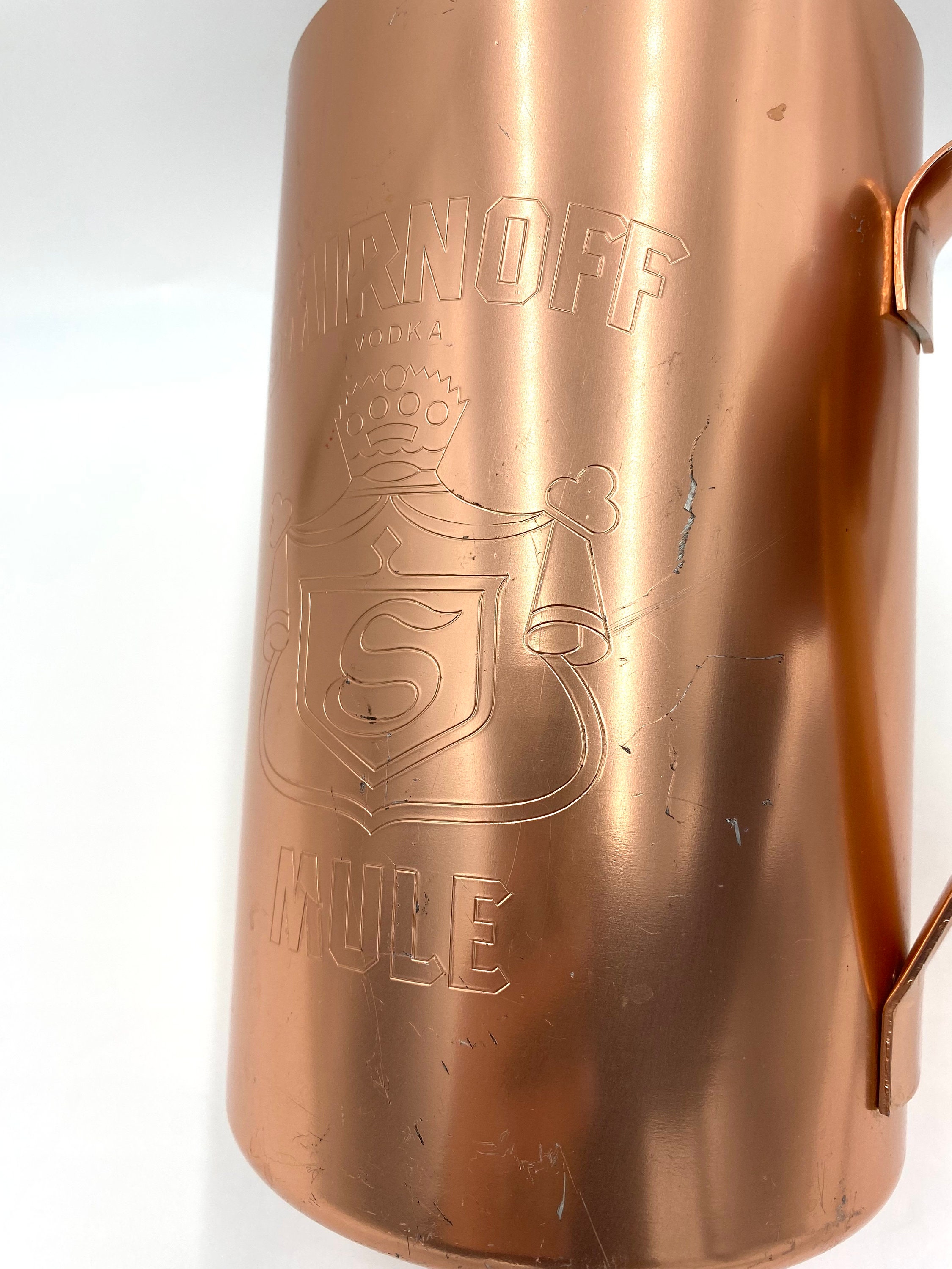 Vintage 80s Smirnoff Vodka Moscow Mule Copper Pitcher. - Etsy