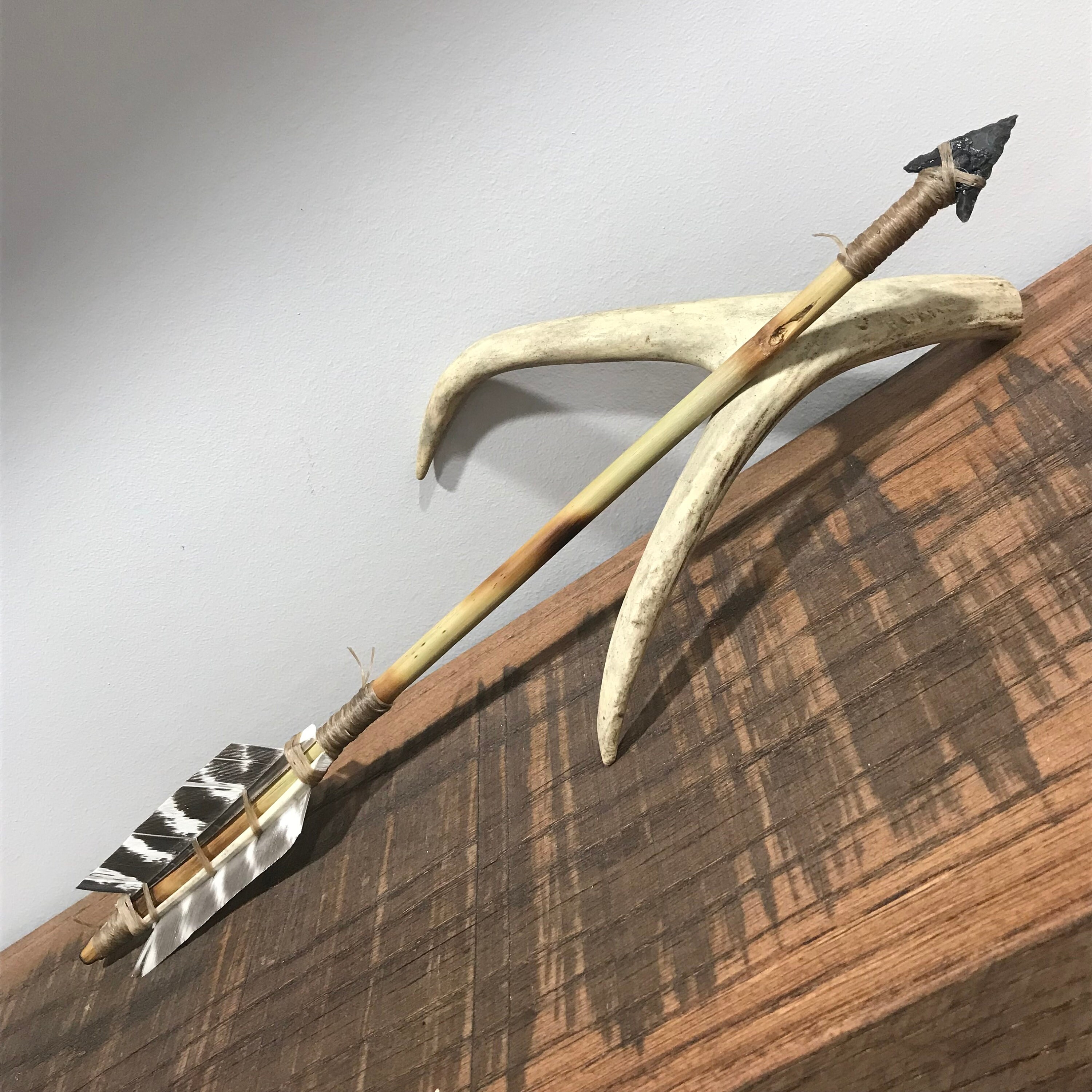 Handmade Primitive Short Arrow - Etsy