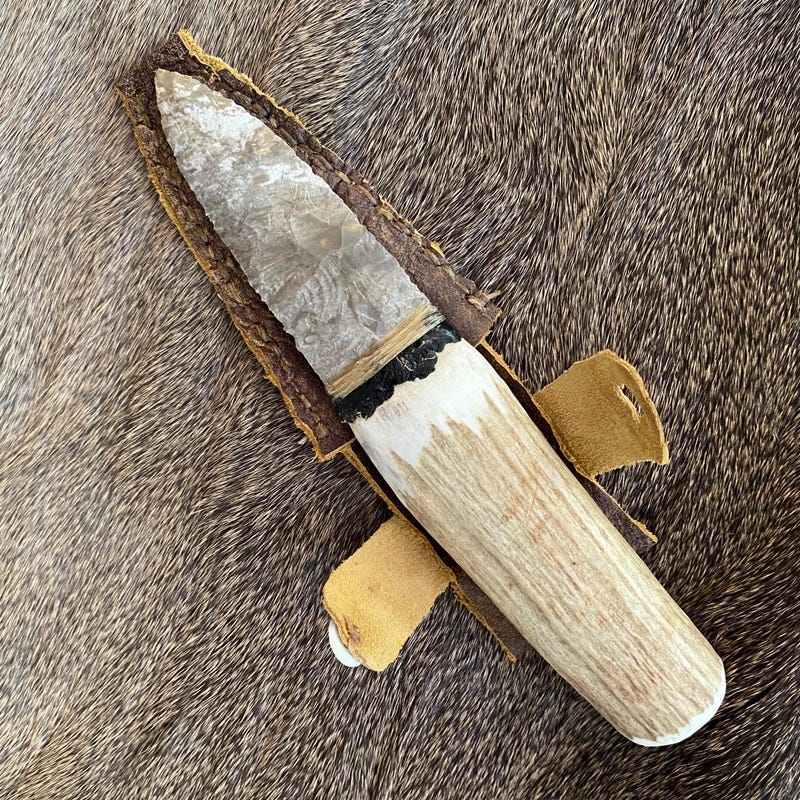 Primitive Knife - Etsy