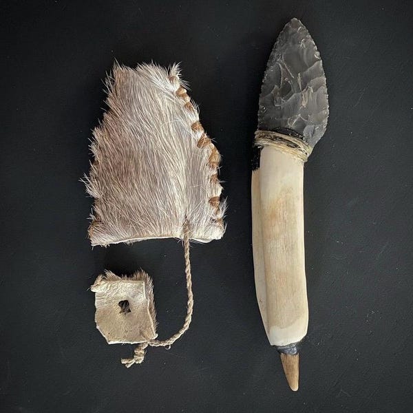 Primitive Knife - Etsy