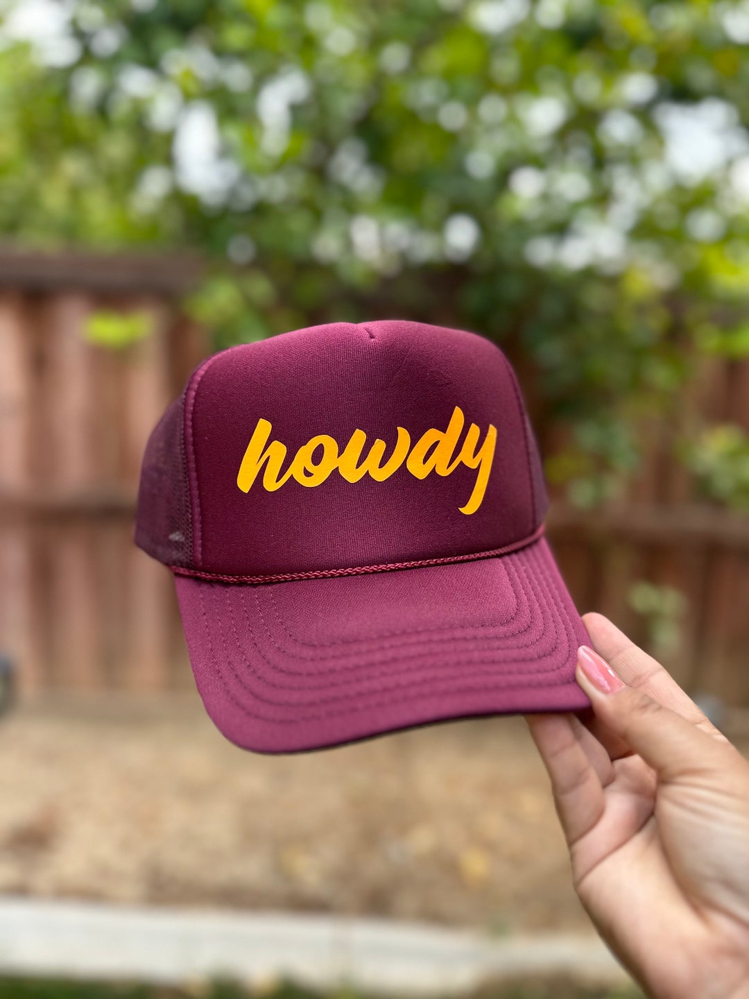 Howdy Trucker Hat Western Trucker Festival Hat Country - Etsy