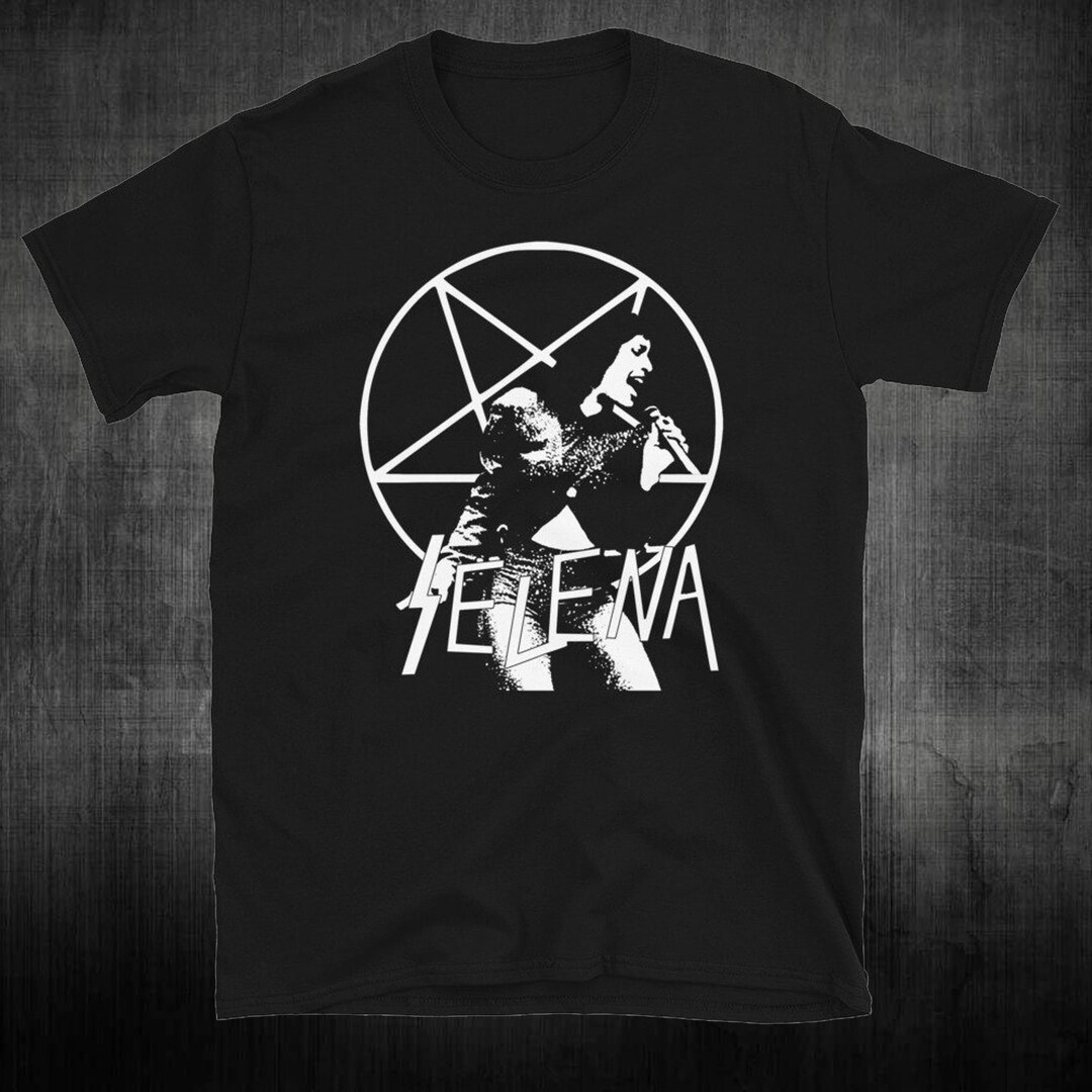 SELENA Shirt, Slayer Style Pentagram Shirt - Etsy