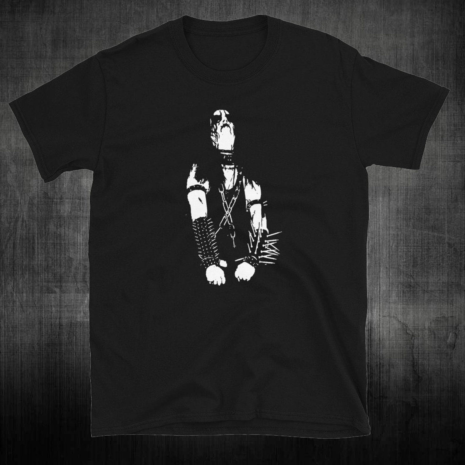 Black Metal Corpse Paint Shirt - Etsy New Zealand