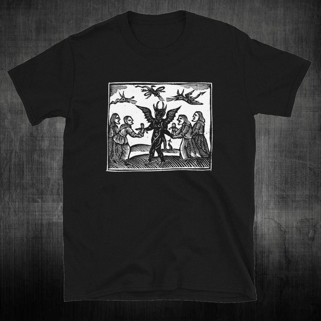 Witches and Demon Shirt | Gothic, Goth, Occult, Cross, Skull, Satan ...