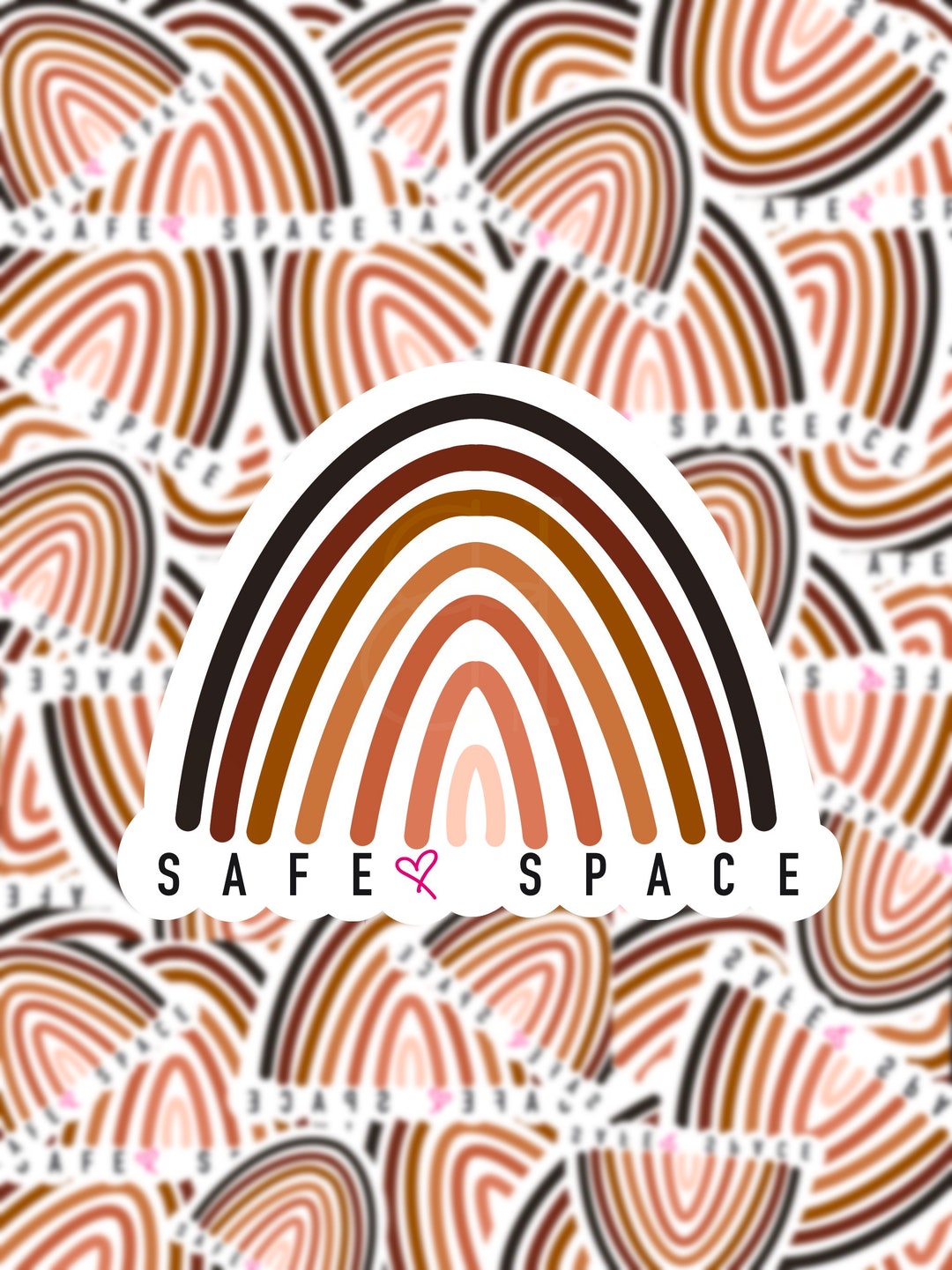 Safe Space Sticker BIPOC LGBTQ Sticker Pride Sticker Proud Ally Sign ...