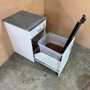 Dog Food/ Pet Food Storage Cabinet - Etsy