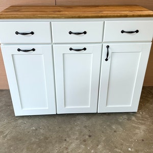 Double Trash Can Cabinet With Storage - Etsy