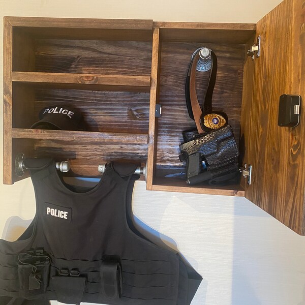 Police Gear Rack - Etsy