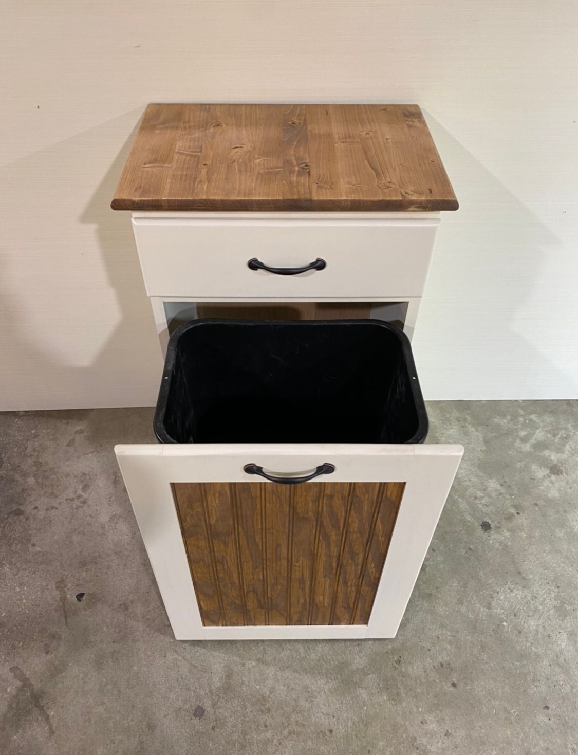 Pull Out Trash Can Cabinet - Etsy
