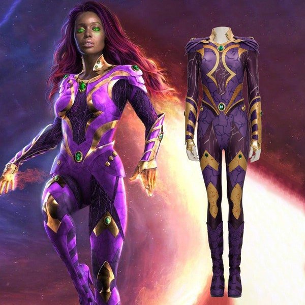 Starfire Costume - Etsy
