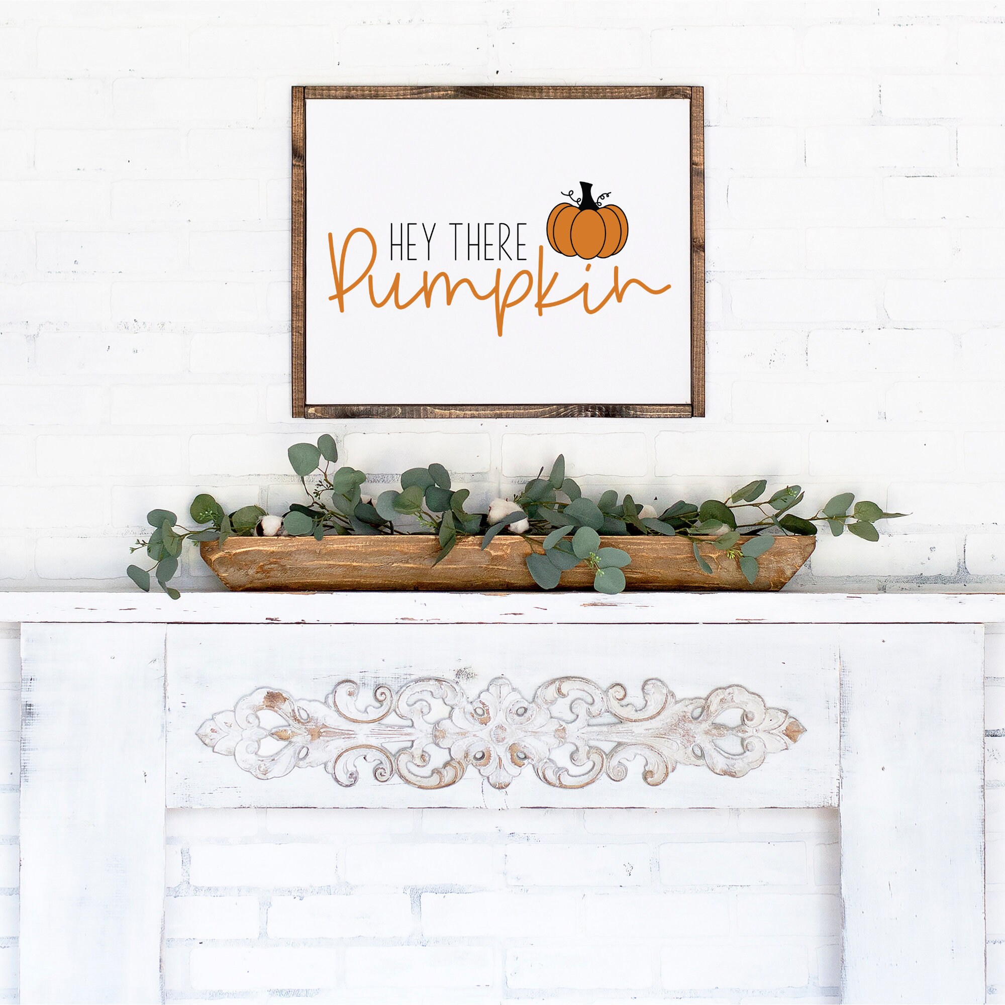 Pumpkin Svg Fall Svg Pumpkin Decal Hey There Pumpkin Svg - Etsy