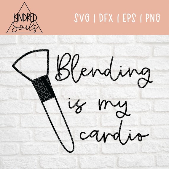 Makeup SVG Makeup Artist Svg Makeup Decal Blending SVG | Etsy