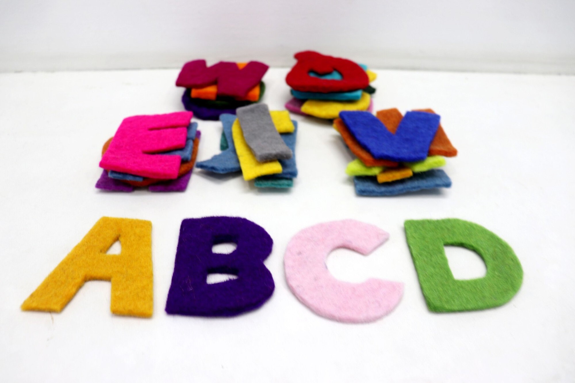 Felt LettersFelt AlphabetPre-cut Felt LettersCapital | Etsy