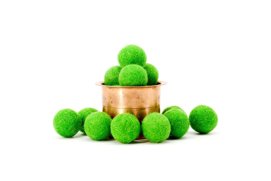 Felt Wool Balls - Wool Ball for Craft - Bulk Pom Pom - Felt Balls for ...
