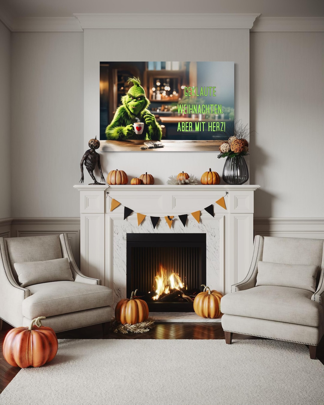 Grinch I Digital I Wall Art I AI I Photoshop I Gifts I Printable Art I ...