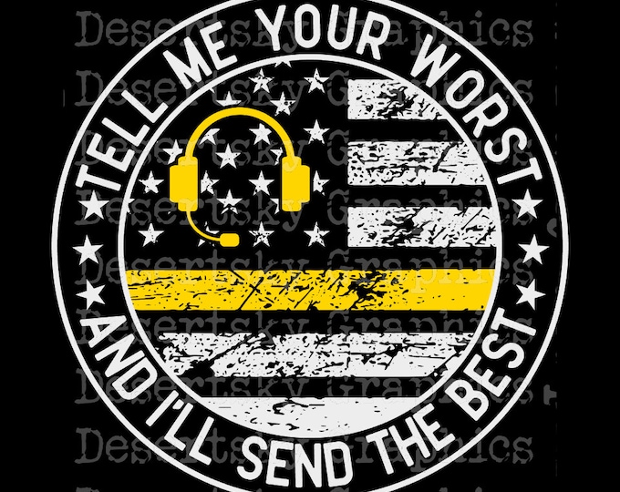 I AM 911 Police Fire and EMS Dispatcher Decal. Dispatcher Sticker. 911 ...