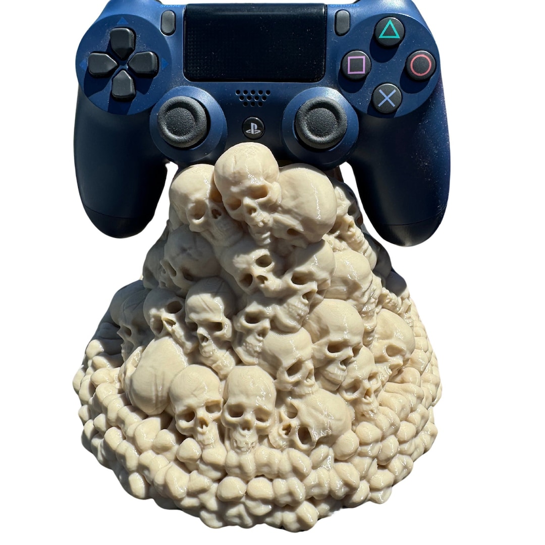 Skull Game Controller Stand. This Holder Fits Xbox, Playstation ...