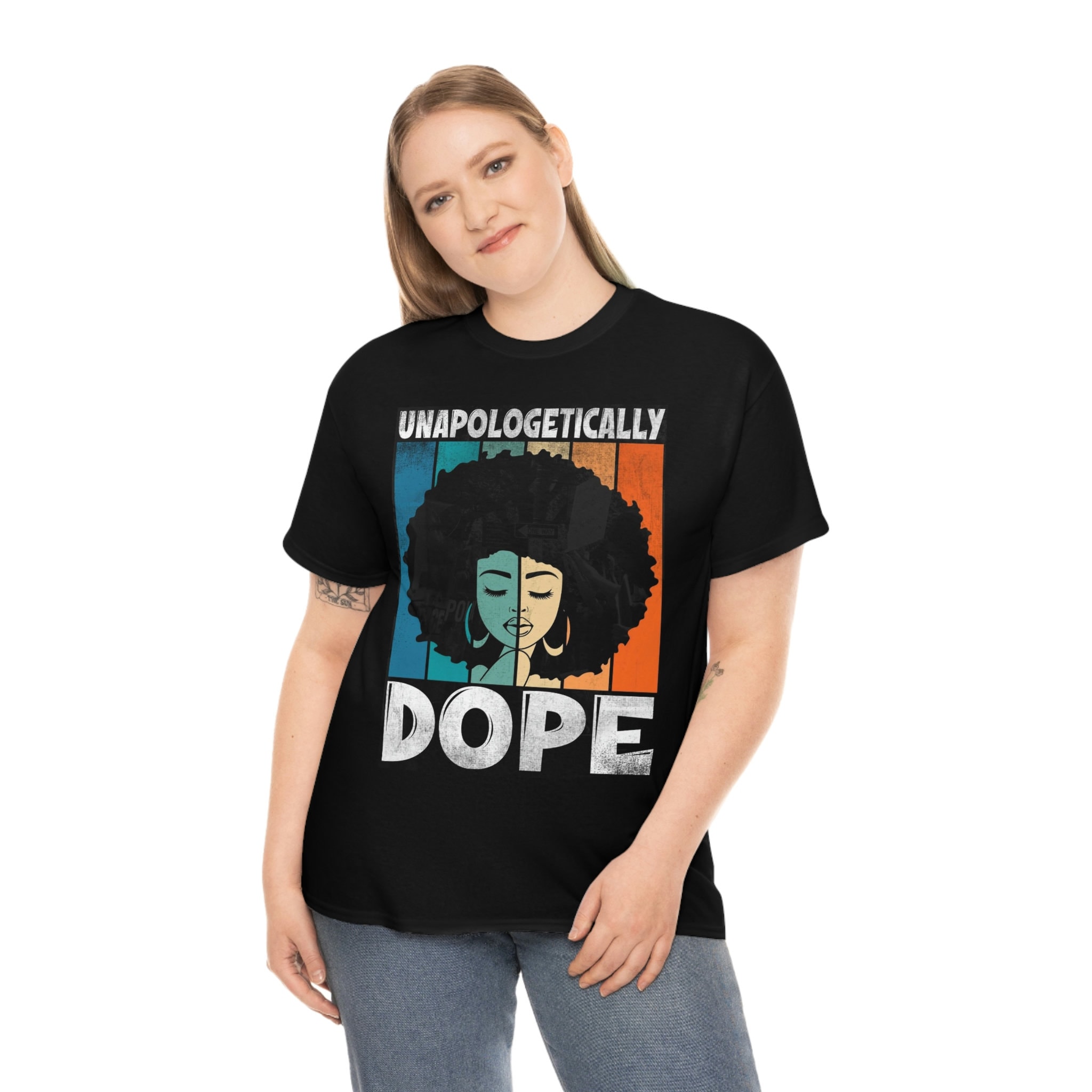 Unapologetically Dope T-shirt, Afro Pride Shirt, Strength, Beauty Tshirt, Afro Woman T Shirt ...