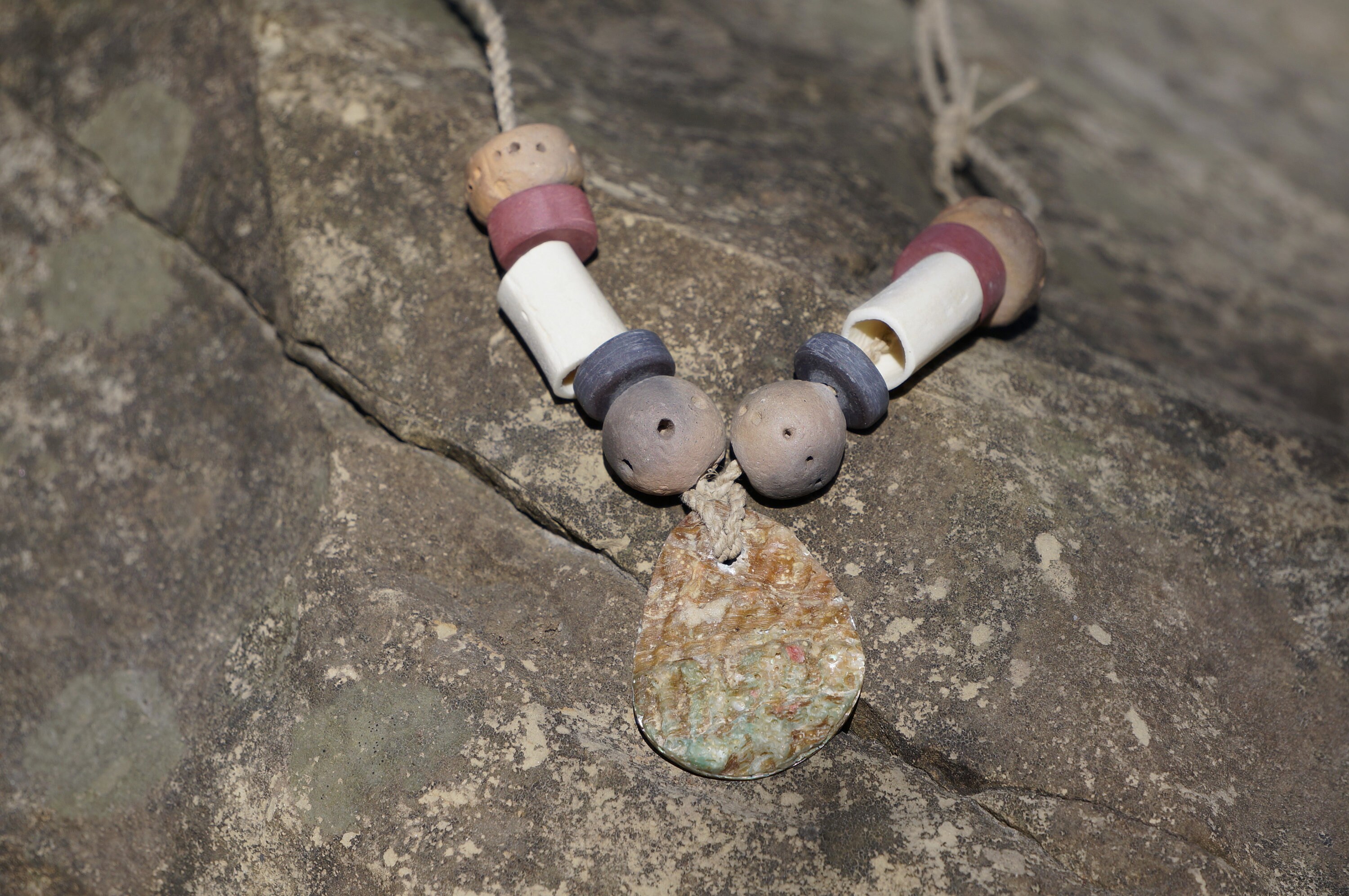 Prehistoric Style Necklace Abalone Shell Pendant Various - Etsy UK