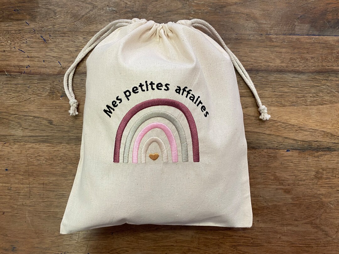 Personalized Embroidered Pouch my Little Things - Etsy