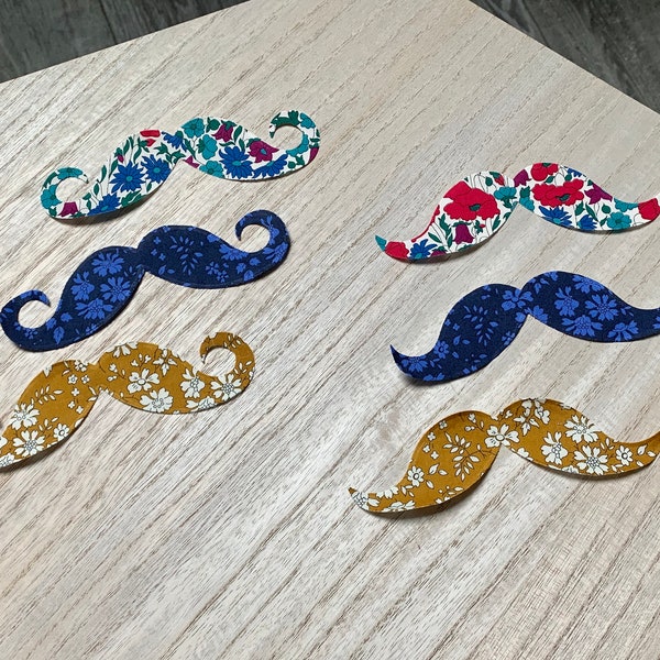 Mustache Iron On - Etsy