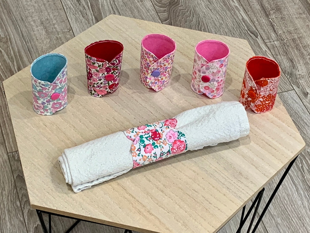 Rond de serviette en Liberty - Etsy France