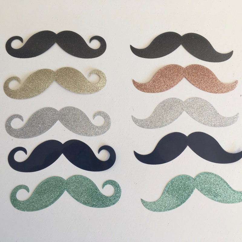 Mustache Iron On - Etsy