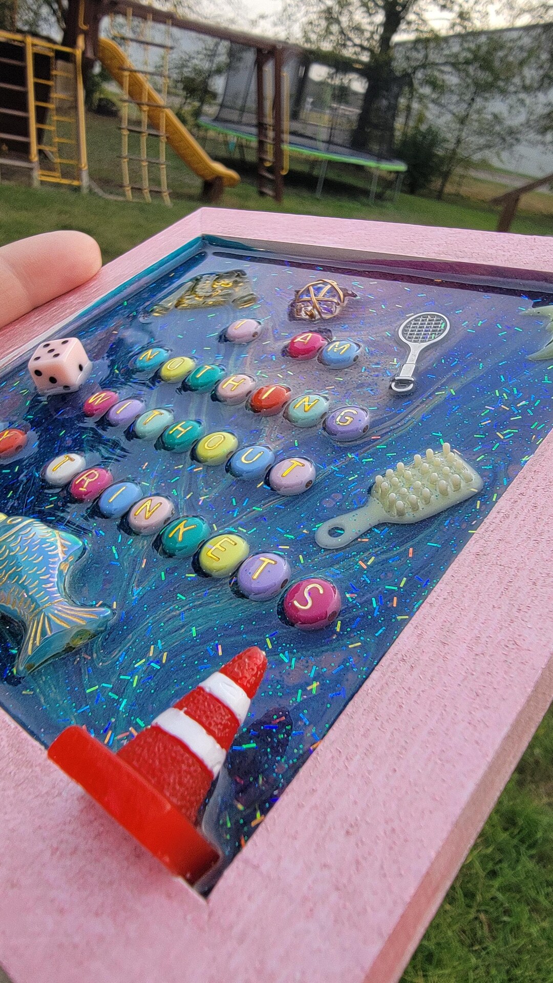 Trinkets - Alphabet Bead Art - Etsy