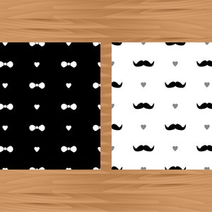 Man Digital Paper, Fathers Day Seamless Pattern, Scrapbook Paper ...